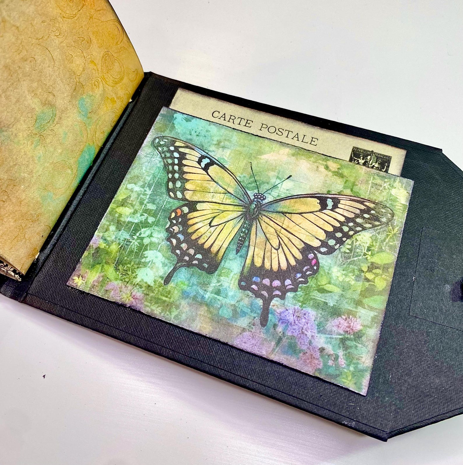 Vibrant Butterfly Handmade Notebook/junkjounal - Etsy