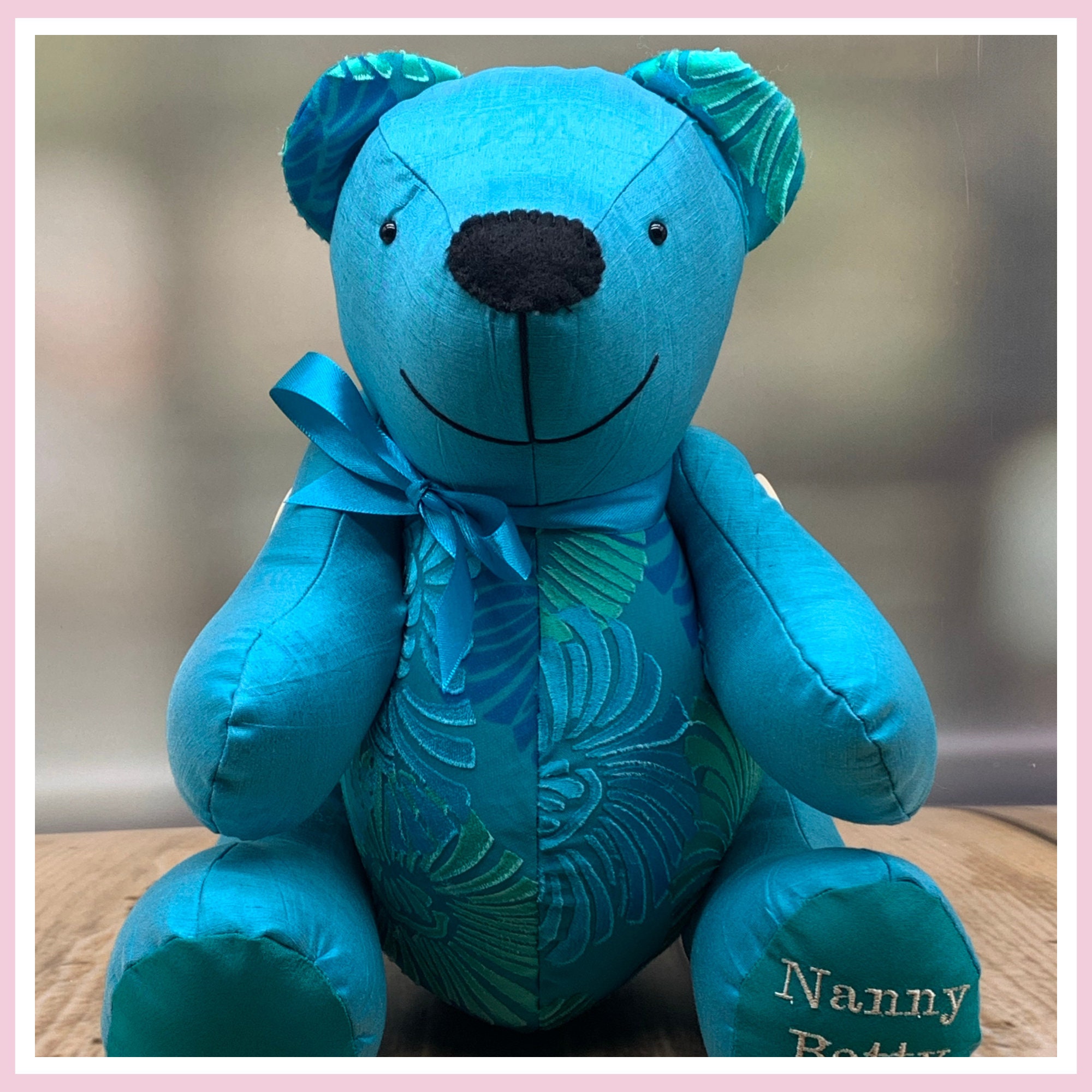 Memory Bear Made From Your Loved Ones Clothing Memory Bear Memory Bear ...