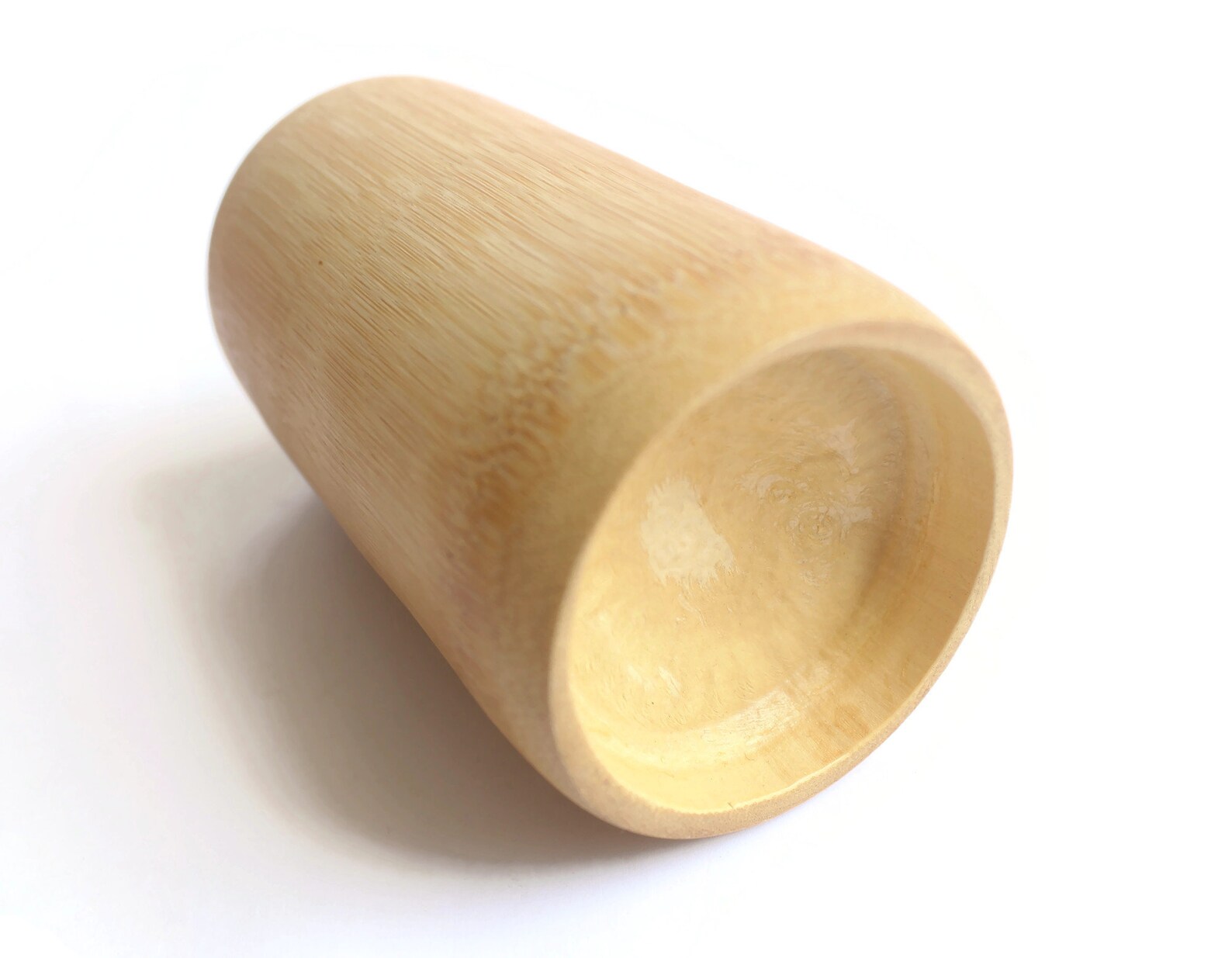 Personalized Bamboo Cup 2.75” X 4.6”, Eco Friendly Cup, Engraved Bamboo ...