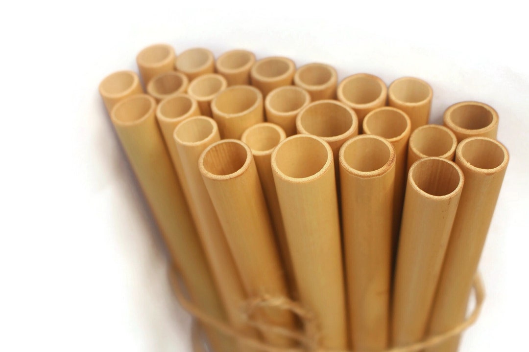 Personalized Bamboo Boba Straws, Boba Drinking Straw, Reusable Straw ...