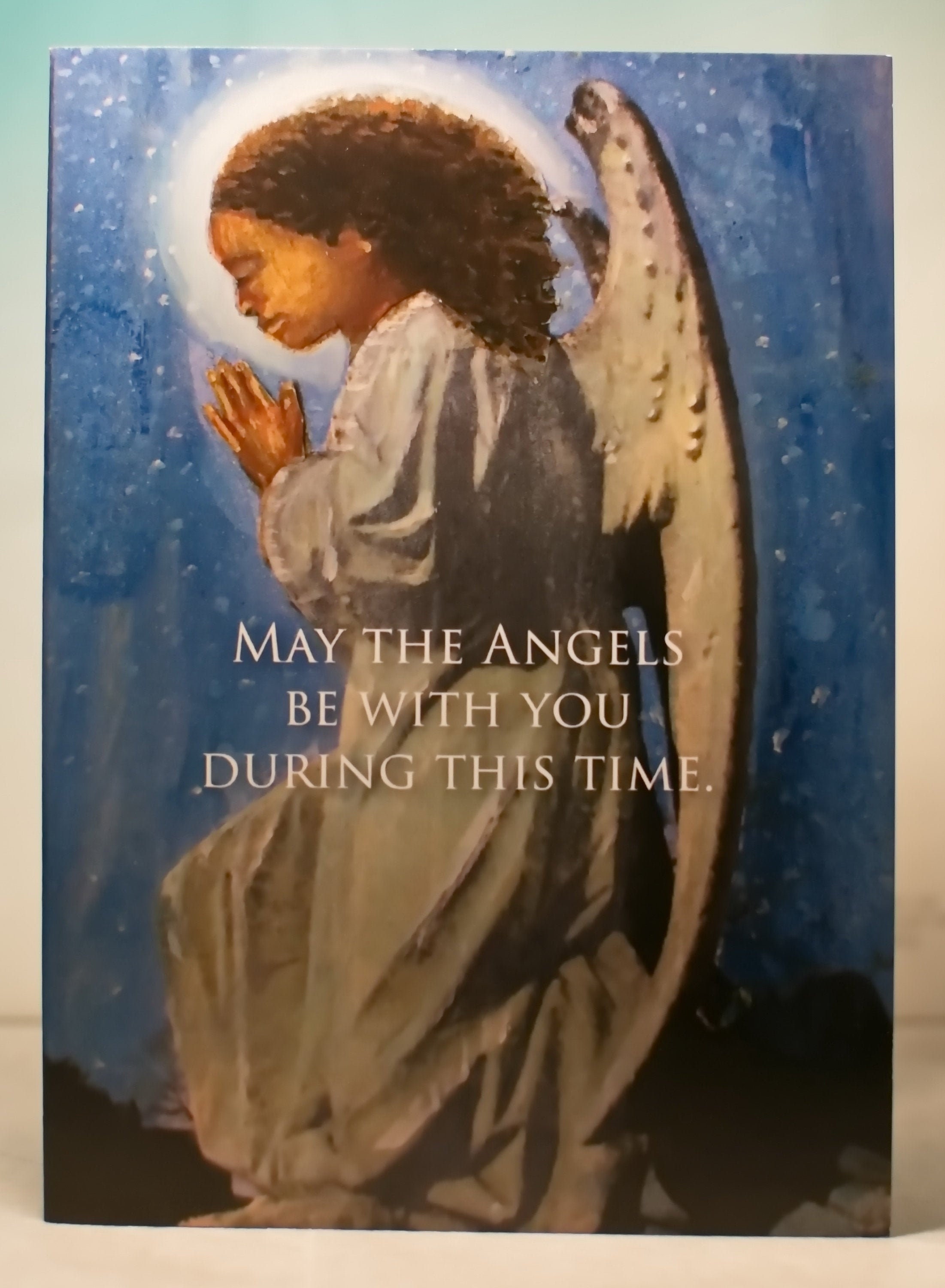 May the Angels Be With You Sympathy Line - Etsy