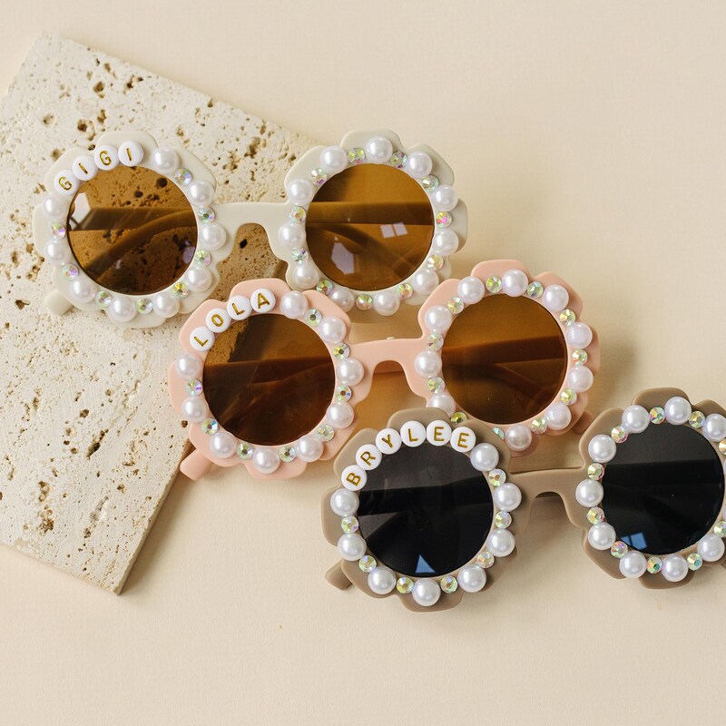 Flower Sunglasses - Etsy