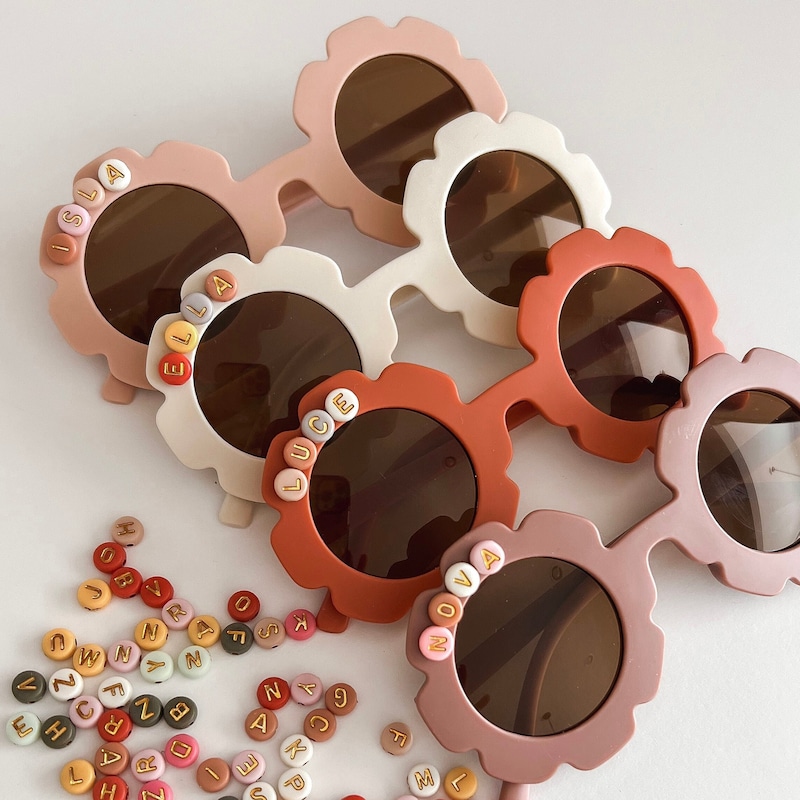 Flower Sunglasses - Etsy
