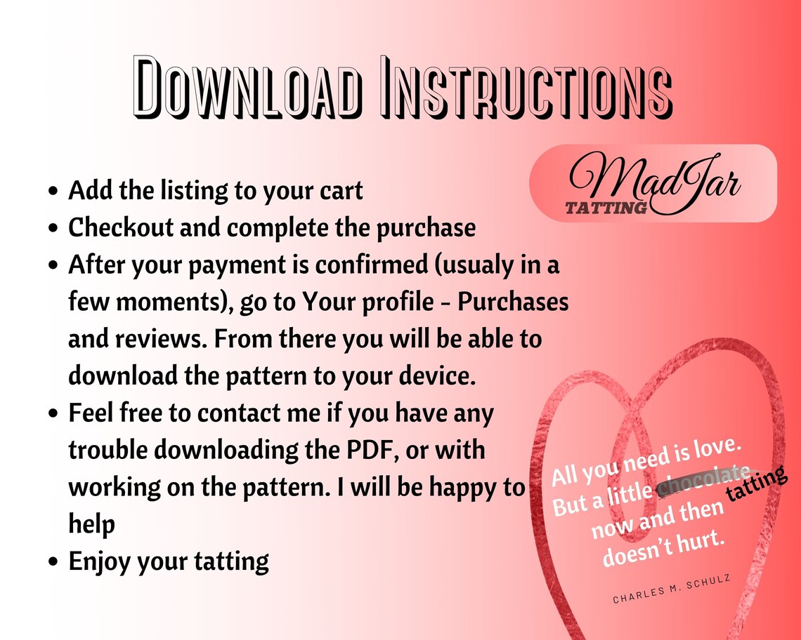 Shuttle Tatted Tatting Shuttles Pattern, PDF Instructions and Tutorial ...