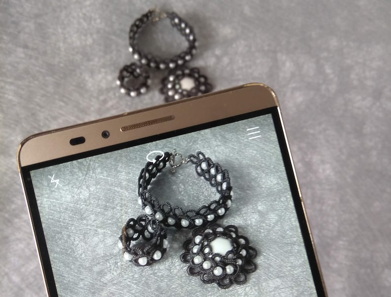 Braided Rings Ring Tatting Pattern. Tatted Lace Jewelry With - Etsy