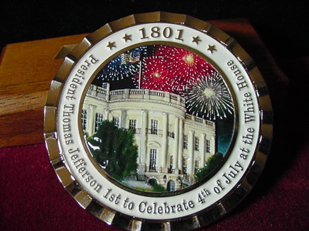 Official White House 4th of July 2024 Challenge Coin-independence Day ...