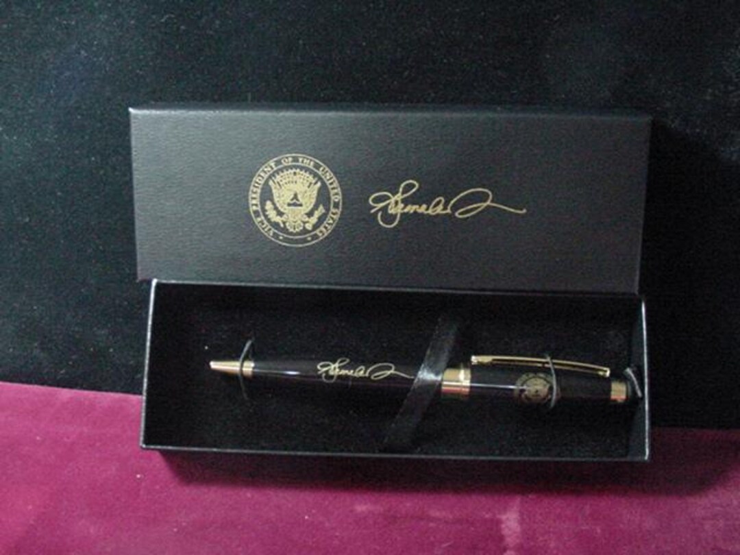 Vice President Kamala Harris BLACK Ballpoint Pen- Free Shipping in the ...