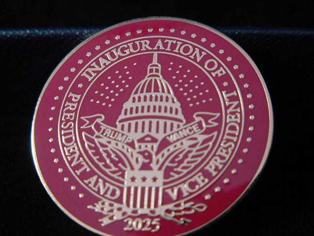 Presidential Inauguration Trump/vance 2025 Lapel Pin-free Shipping in ...
