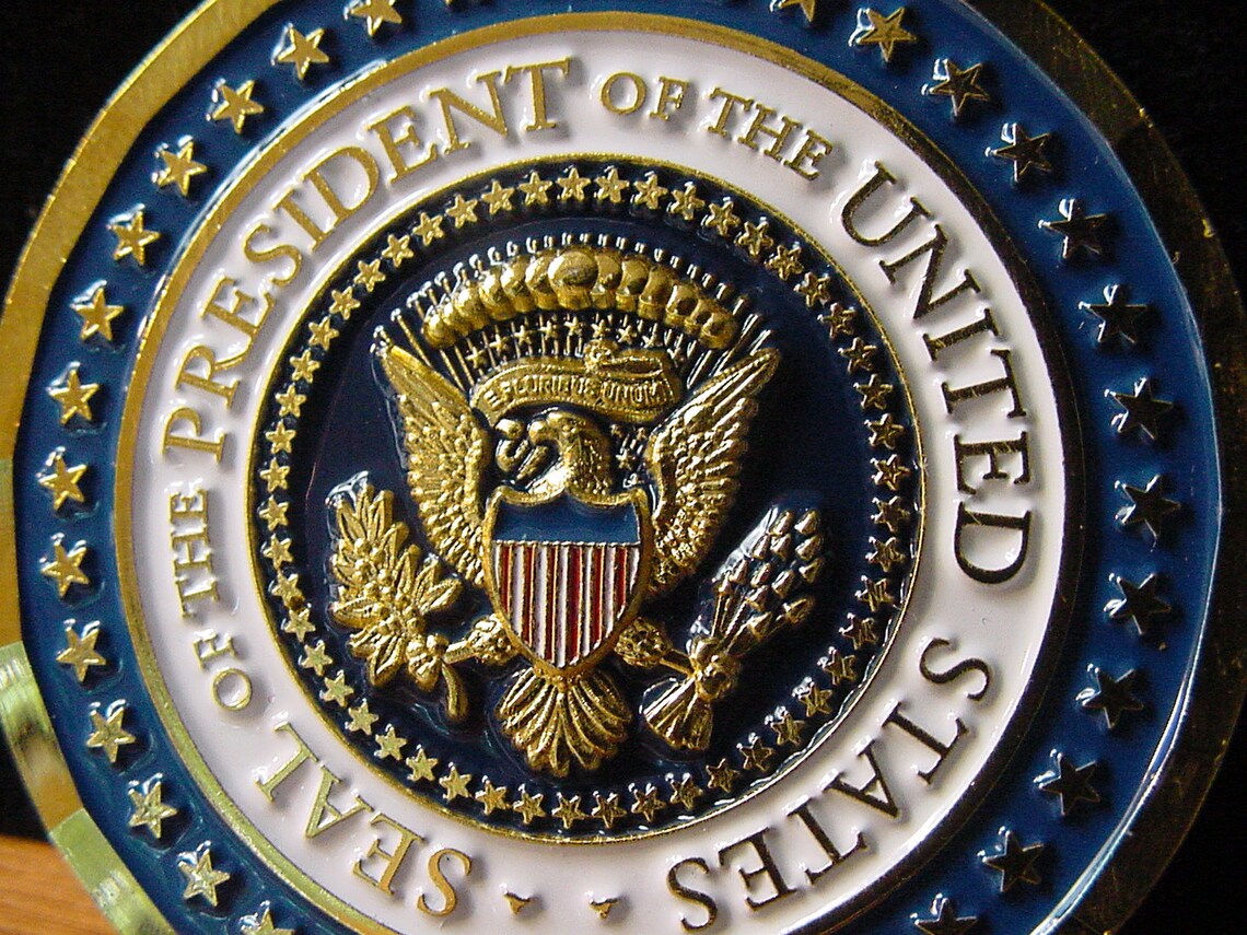 Seal of the President WHCA White House Communications Agency Challenge ...
