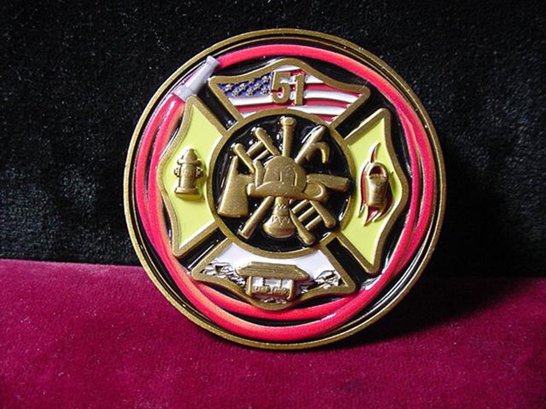 Presidential Retreat Camp David Fire Co 51 Challenge Coin- Free ...
