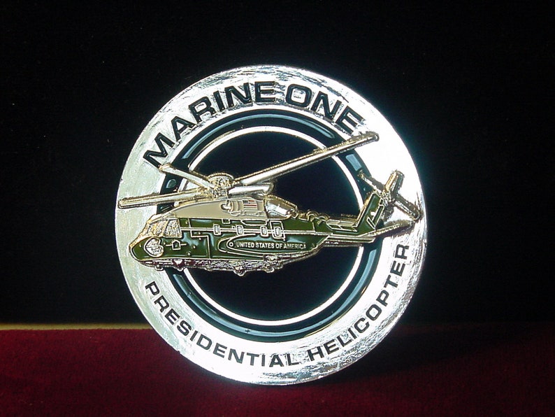 Presidential Helicopter Sikorsky VH-92 HMX-1 Challenge Coin - New- Free ...