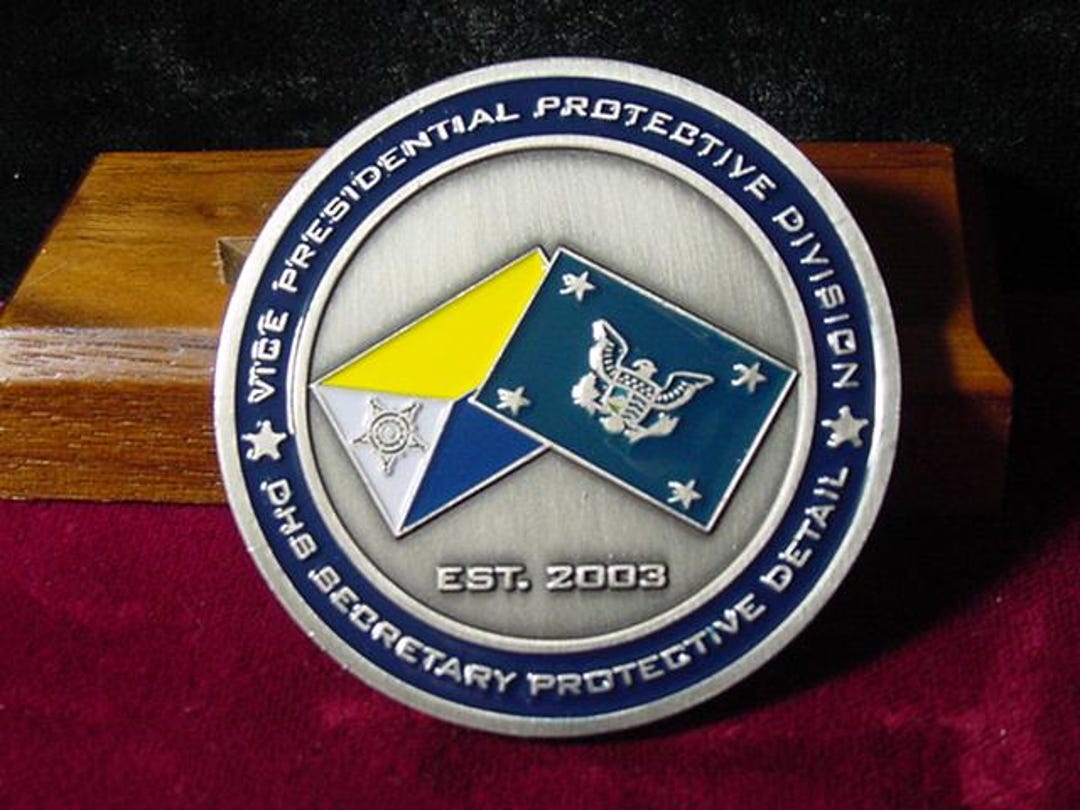 US Secret Service Homeland Secretary Protective Detail Challenge Coin ...
