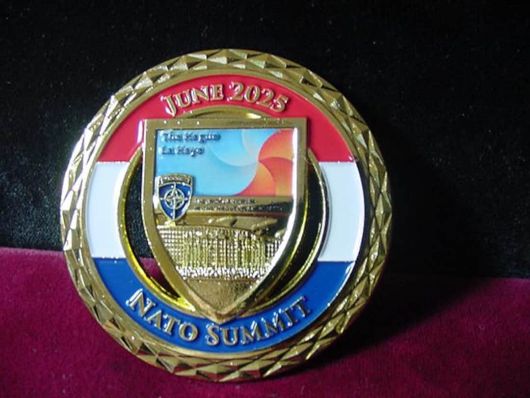 President Trump NATO Summit 2025 Challenge Coin-the Hague-free Shipping ...