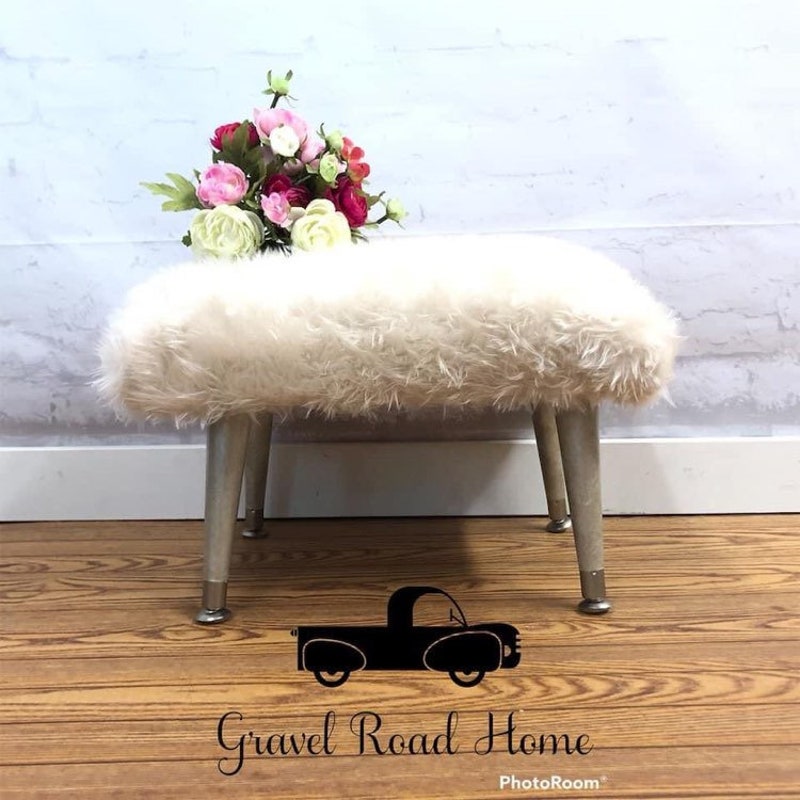 Fur Stool - Etsy