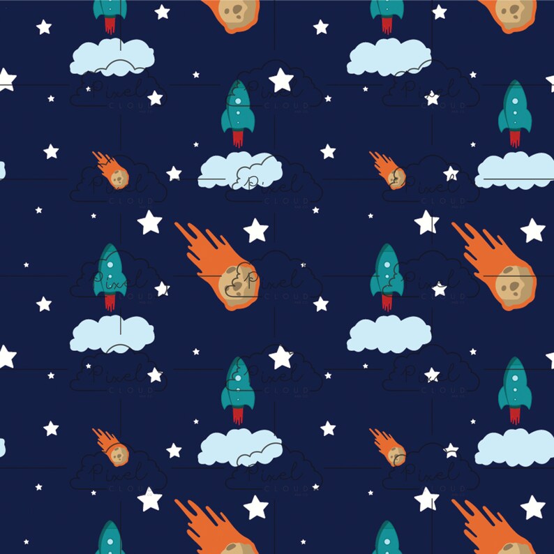 Space Paper Pack Digital Download - Etsy