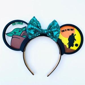 The Child Inspired 3D Printed Mouse Ears Mickey Ears Minnie | Etsy