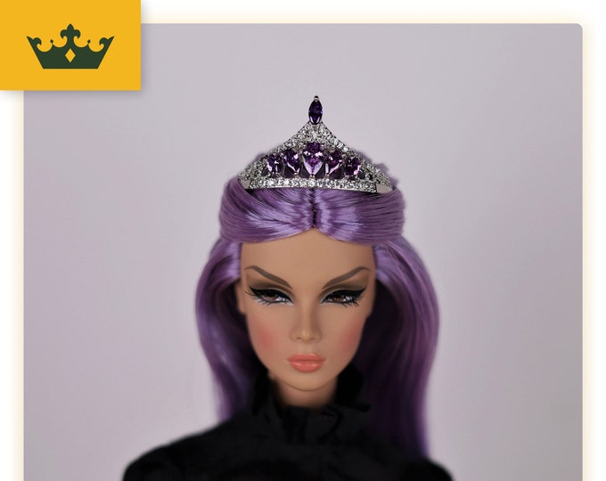 Silver Doll Crown - for Integrity Toys, Poppy Parker, 1/6 Scale Doll ...
