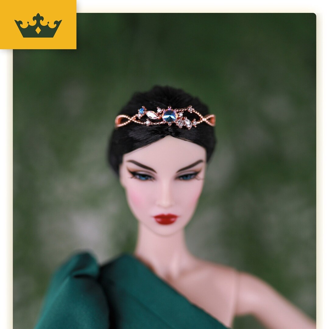 Gold Crown for Fashion Royalty, Integrity Toys, 1/6 Scale Doll, Poppy ...