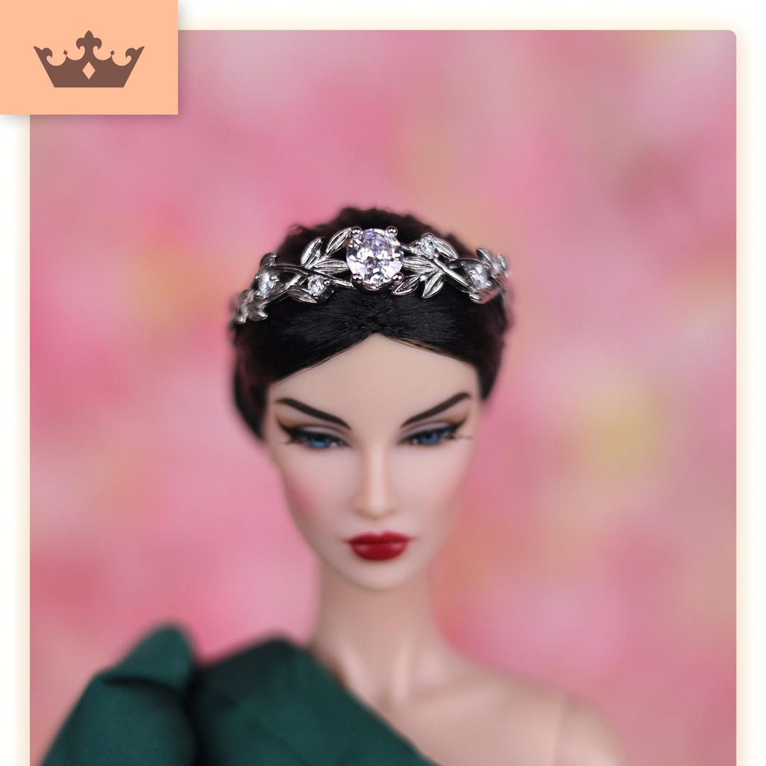 Silver Doll Crown - for Integrity Toys, Poppy Parker, 1/6 Scale Doll ...