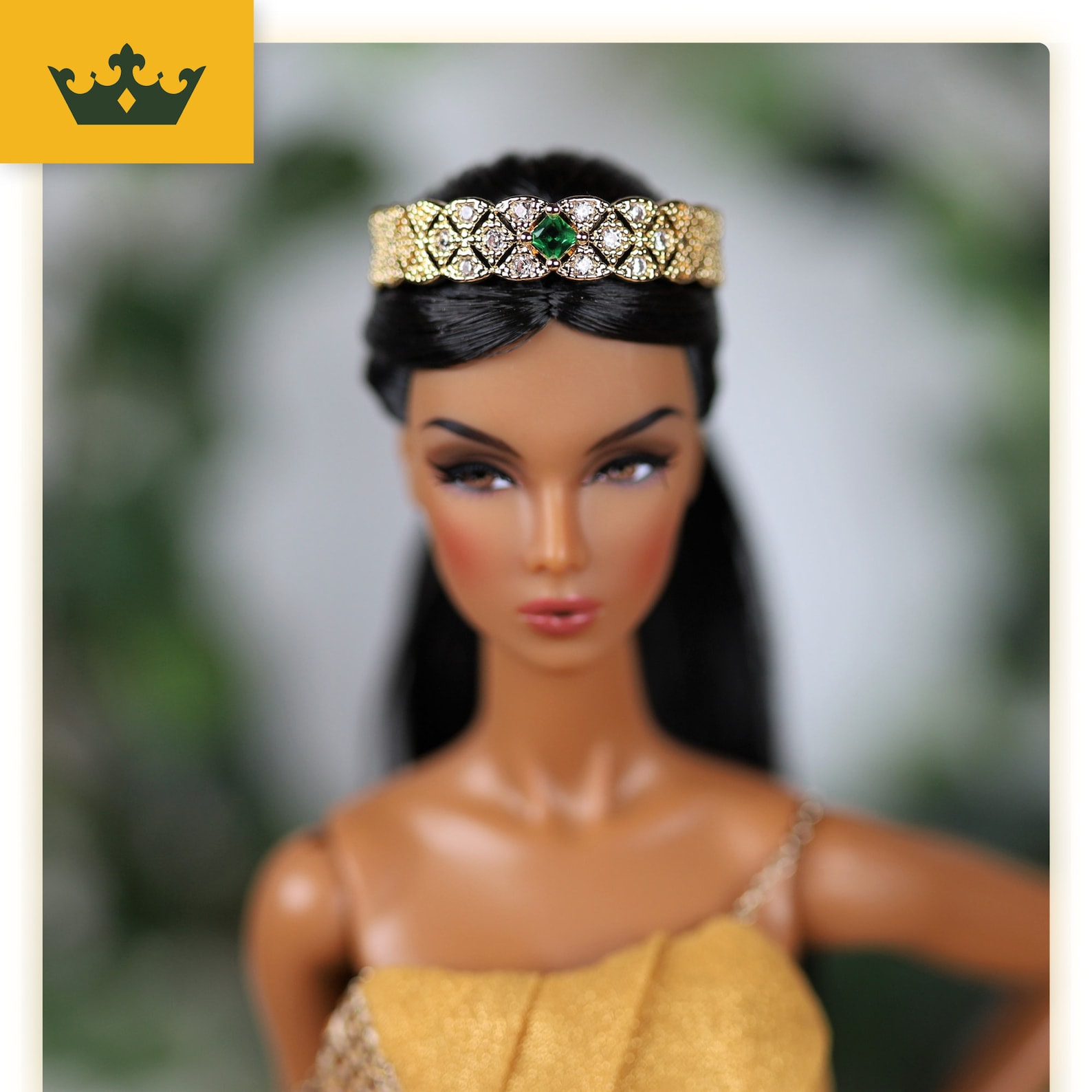 Gold Doll Crown - for Fashion Royalty, Integrity Toys, 1/6 Scale Doll ...