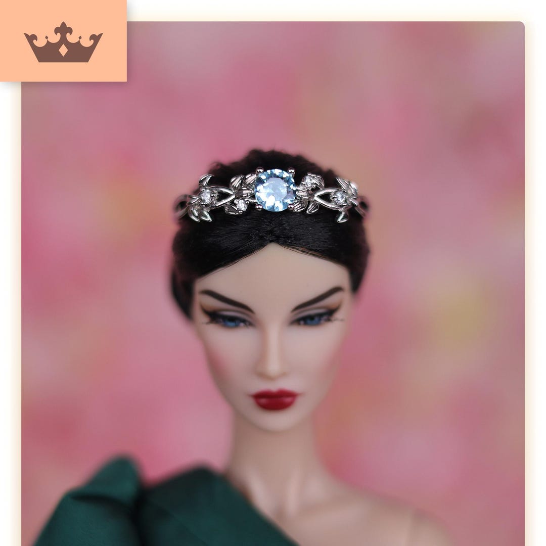 Silver Doll Crown - for Integrity Toys, Poppy Parker, 1/6 Scale Doll ...