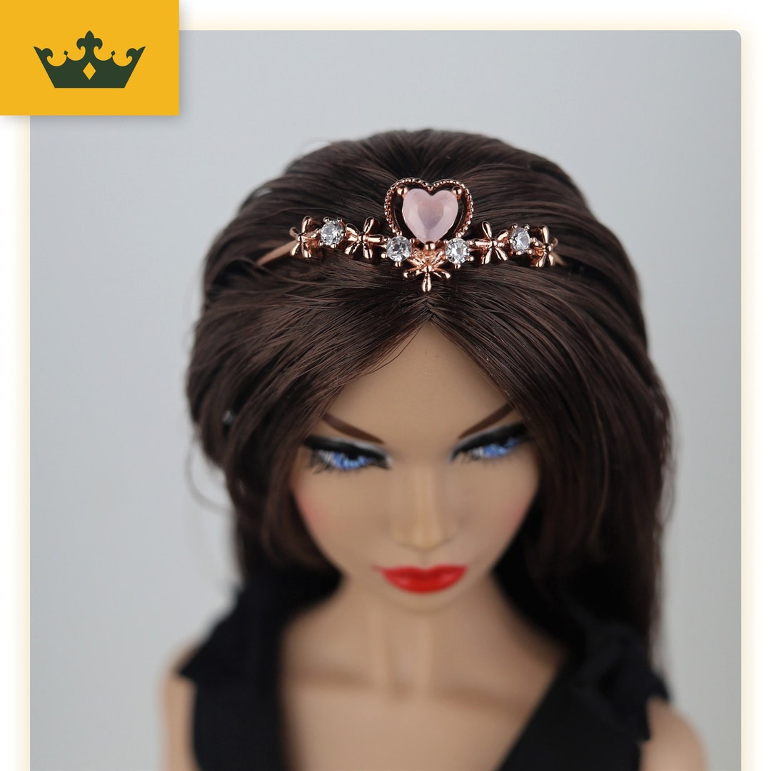 Doll Crown - Crown for 1/6 Scale Doll, Poppy Parker, Fashion Royalty ...