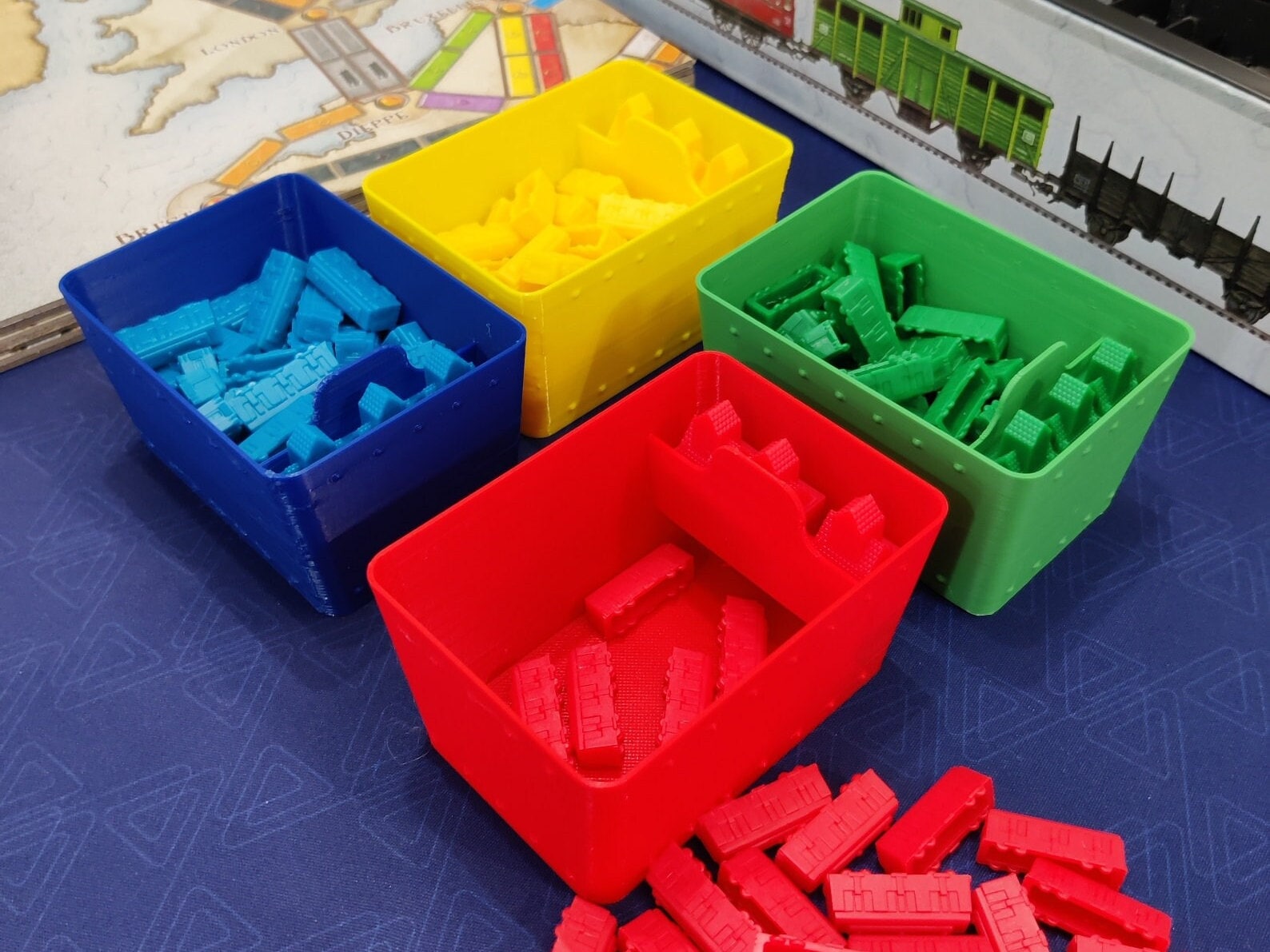 Train Holder for the Ticket and Train Game - Etsy