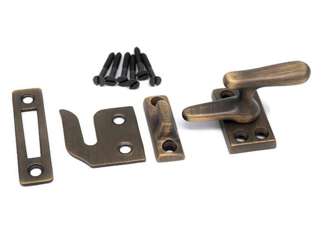 Large Casement Window Latch Premium Quality Antique Surface Mount Latch ...