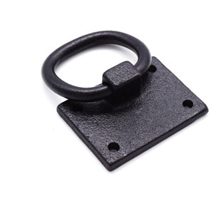 Pull Ring Pull Black Iron Pull RING PULL Shutter Ring Pull Mission Pull ...