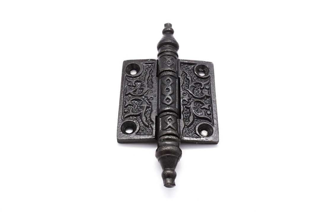 2" Cast Iron Hinge VICTORIAN HINGE ANTIQUE Cabinet Hinge Furniture ...