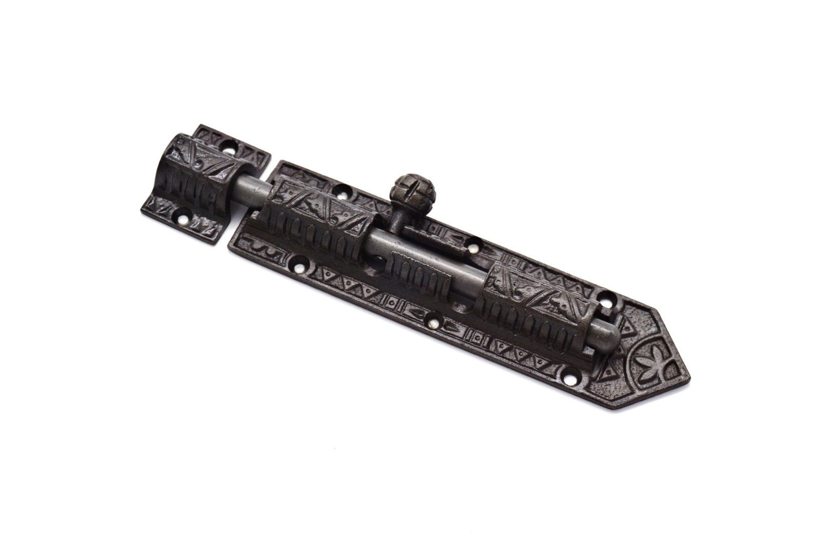 Latch SLIDE BOLT LATCH Victorian Latch Antique Style Cabinet Latch ...