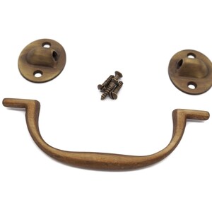 Antique Chest Lift Handle Trunk Handle Boat Handle Furniture Chest ...