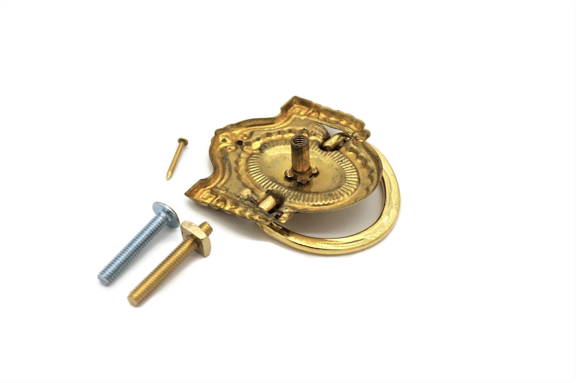 Victorian Drawer Pull SINGLE POST PULL Furniture Drawer Pull Cabinet ...