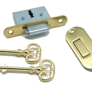 ROLL TOP DESK Lock, Antique Style Desk Lock, Comes With 2 Keys Full ...