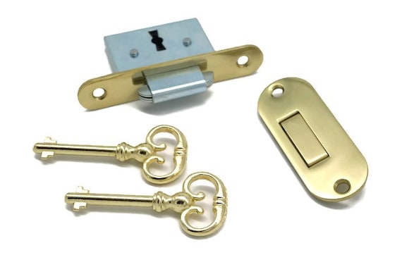 ROLL TOP DESK Lock Antique Style Desk Lock Comes With 2 Keys | Etsy