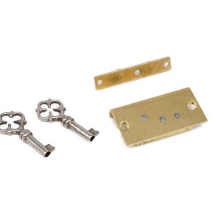 HALF MORTISE Chest Lock Half Mortise Box Lock Cabinet Lock Drawer Lock ...