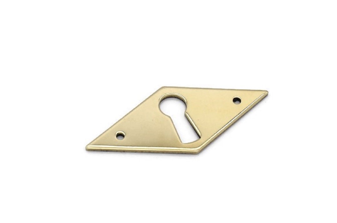 1 15/16" Keyhole Cover Plate Escutcheon MISSION Keyhole Cover Furniture ...