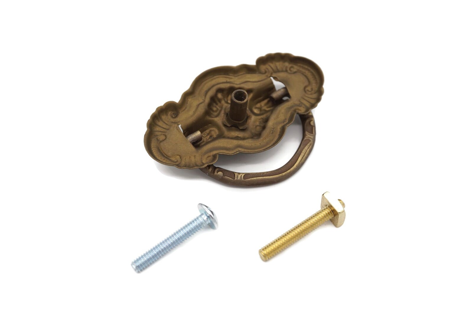 Victorian Drawer Pull SINGLE POST PULL Furniture Drawer Pull Cabinet ...