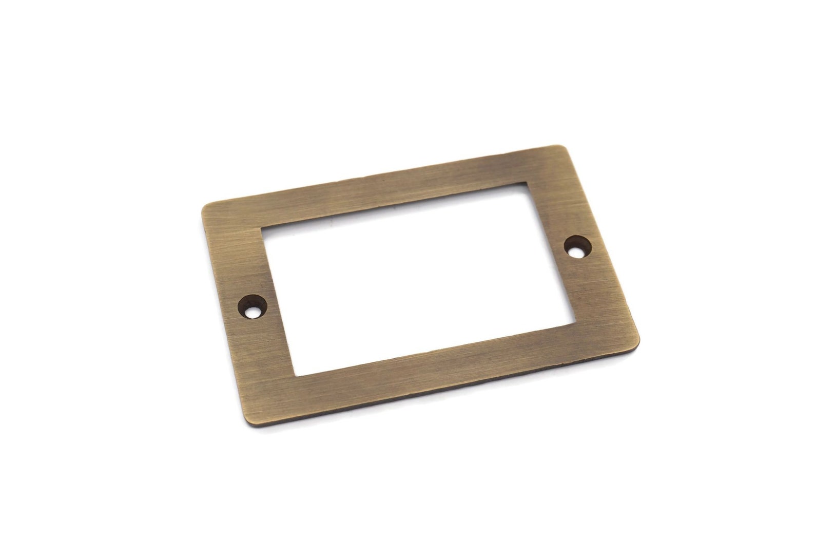 Antique File Cabinet LABEL HOLDER 3" X 2" Frame Drawer Card Holder Tag ...