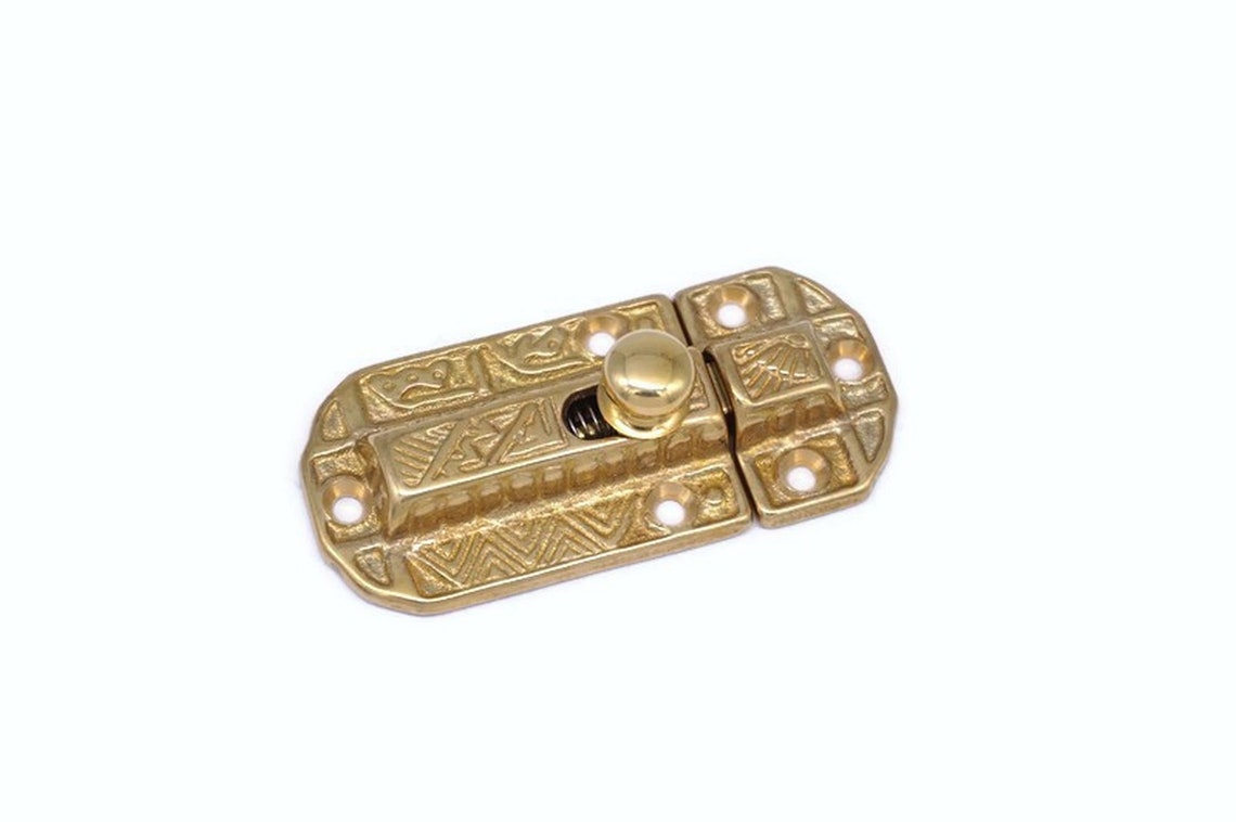 Brass Cabinet Latch ANTIQUE CABINET LATCH Furniture Latch - Etsy