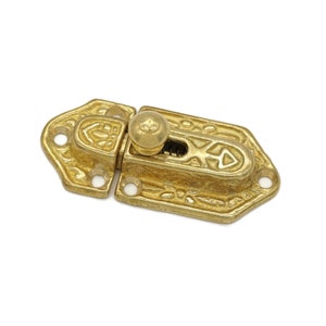 Brass Cabinet Latch ANTIQUE CABINET LATCH Furniture Latch Victorian ...