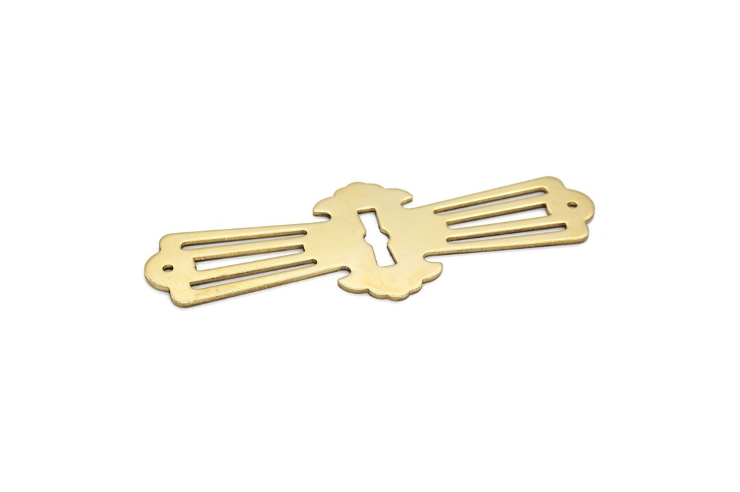 Keyhole Cover Plate Roll Top Desk Lock Cover Plate Escutcheon Keyhole ...