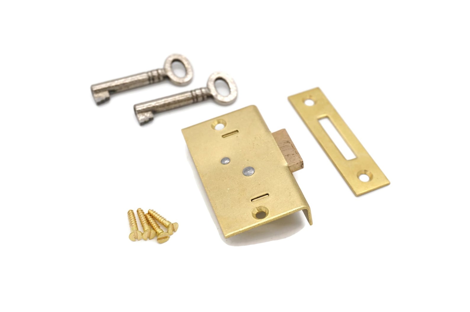 HALF MORTISE Chest Lock Antique Half Mortise Furniture Cabinet Lock for ...