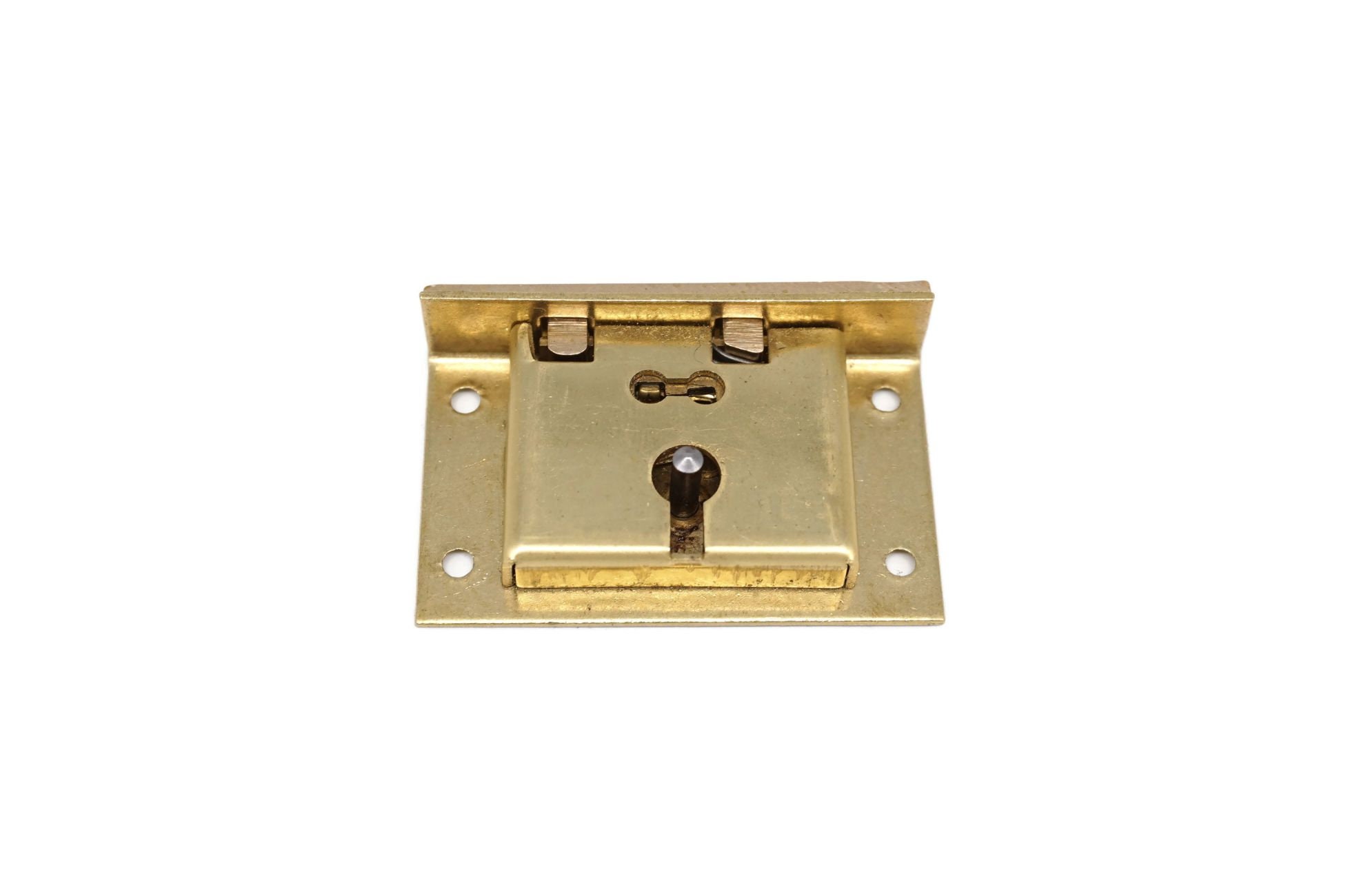HALF MORTISE Small Chest Lock Half Mortise Box Lock Cabinet - Etsy