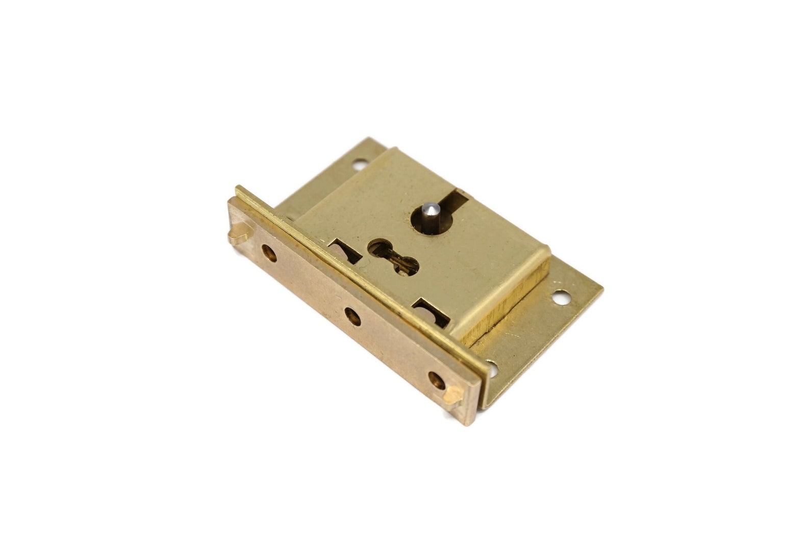 HALF MORTISE Small Chest Lock Half Mortise Box Lock Cabinet - Etsy