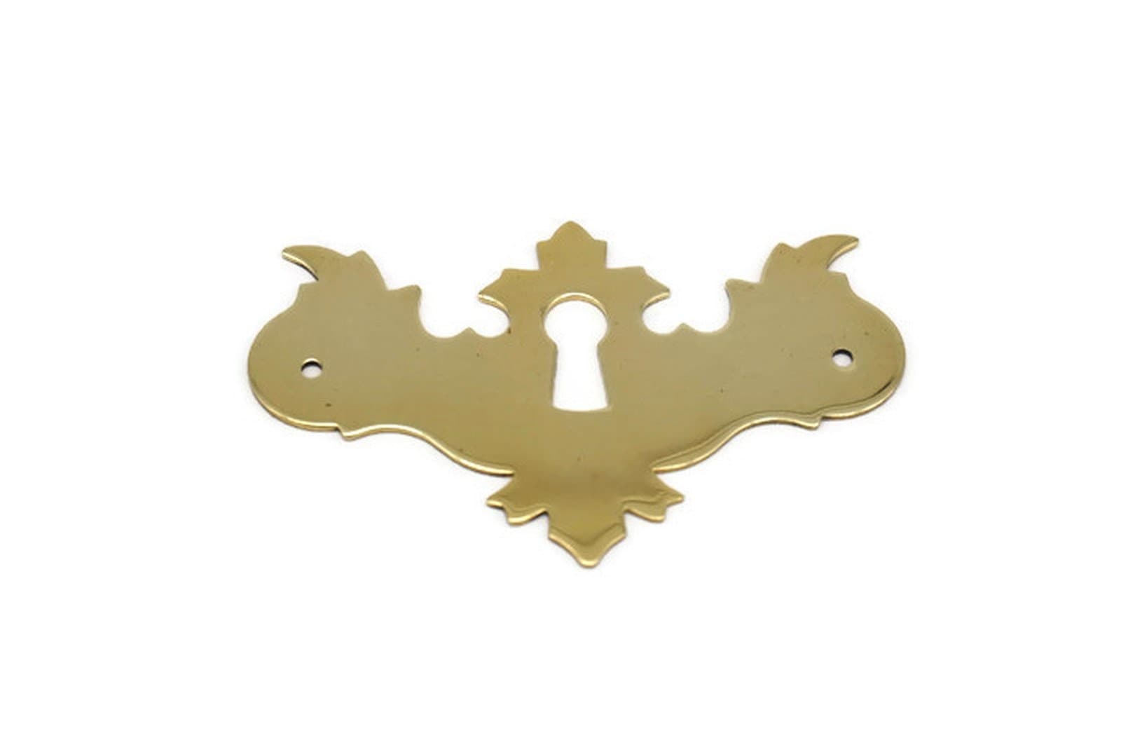 Keyhole Cover CHIPPENDALE DRAWER PULLS Matching Lock Keyhole | Etsy