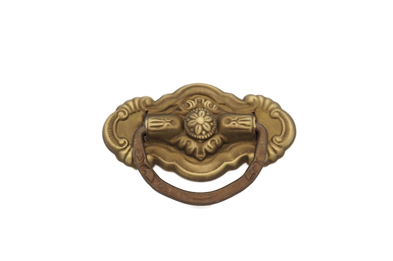 Victorian Drawer Pull SINGLE POST PULL Furniture Drawer Pull Cabinet ...