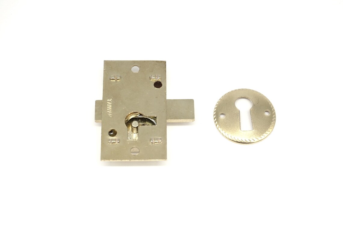 LOCK FLUSH MOUNT Cabinet Lock Drawer Lock Cabinet Door Lock - Etsy
