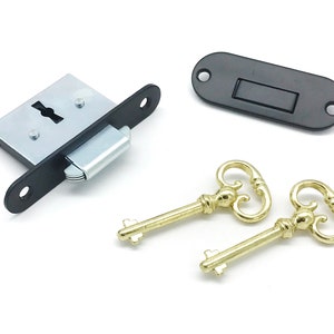 ROLL TOP DESK Lock, Antique Style Desk Lock, Comes With 2 Keys Full ...