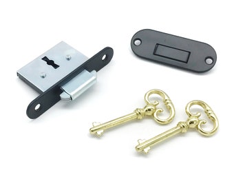 ROLL TOP DESK Lock Antique Style Desk Lock Comes With 2 Keys | Etsy